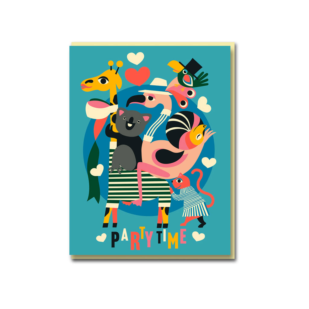 Bureau Alice Party Time Greeting Card – Milligram