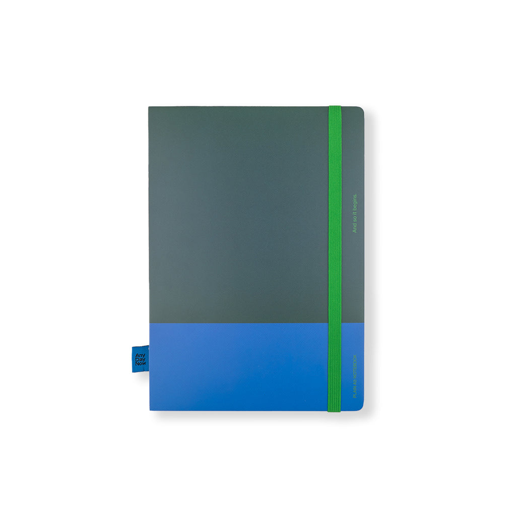 Any Day Now Bright Bound Notebook A5 Plain – Milligram