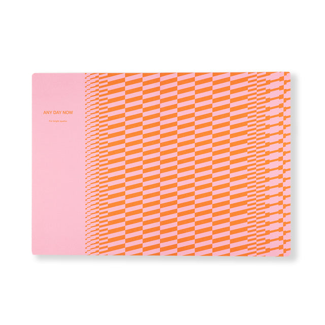 Any Day Now Bright Bound Notebook A5 Plain – Milligram