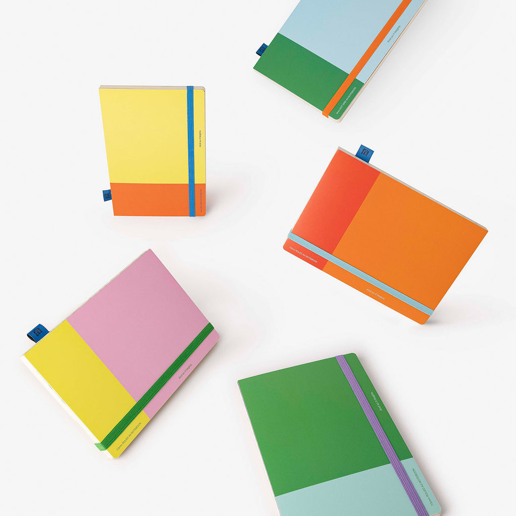 Any Day Now Bright Bound Notebook A5 Ruled – Milligram