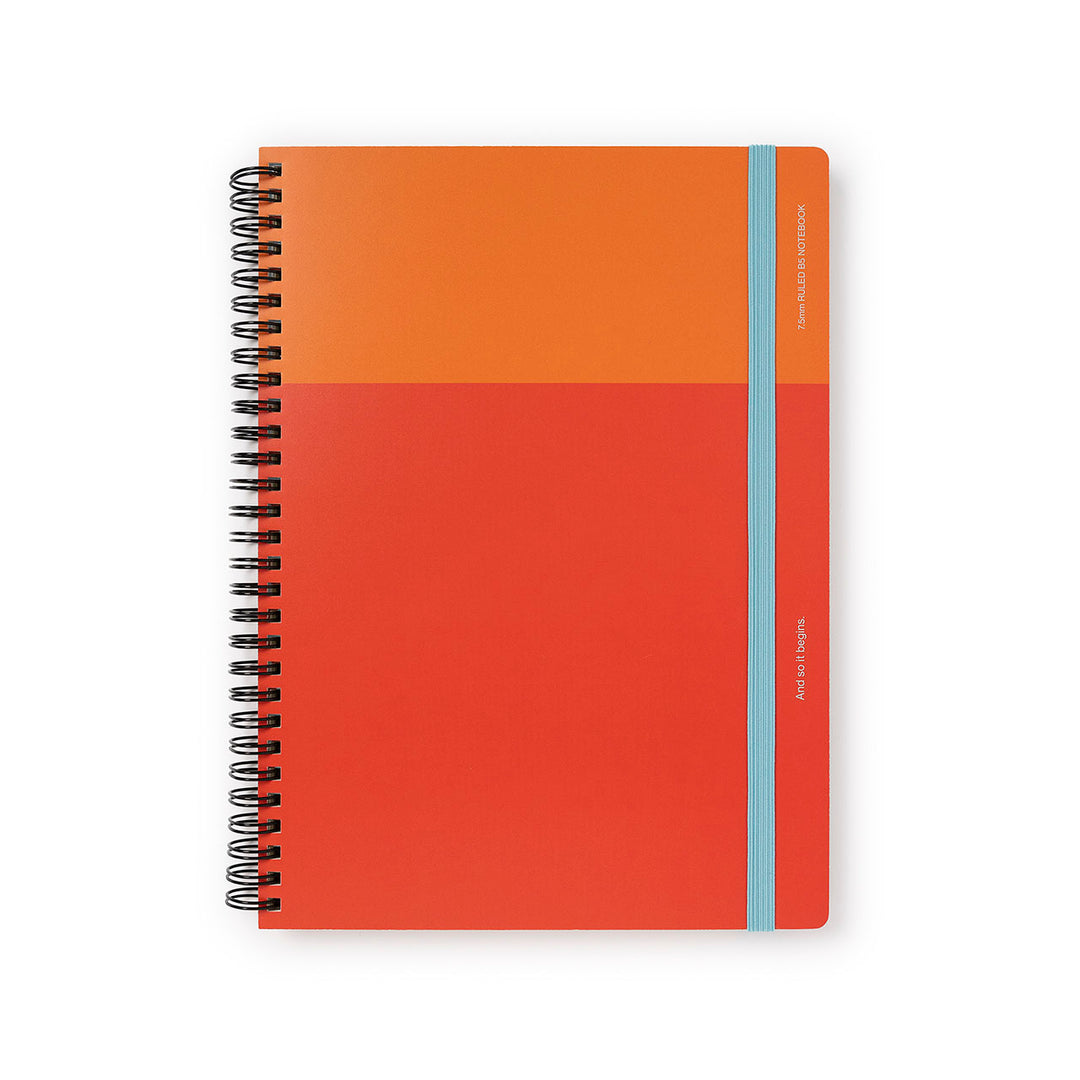Any Day Now Spiral Bright Notebook B5 Ruled – Milligram