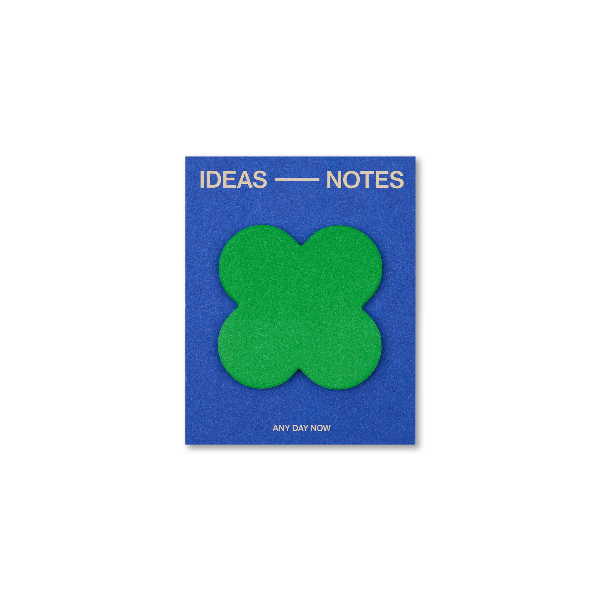 Any Day Now Clover Sticky Note Pad – Milligram