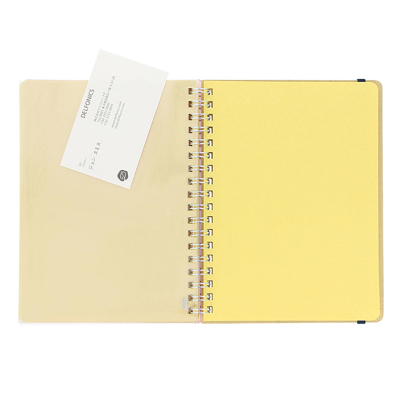 Delfonics Rollbahn Large Spiral Notebook Clear – Milligram