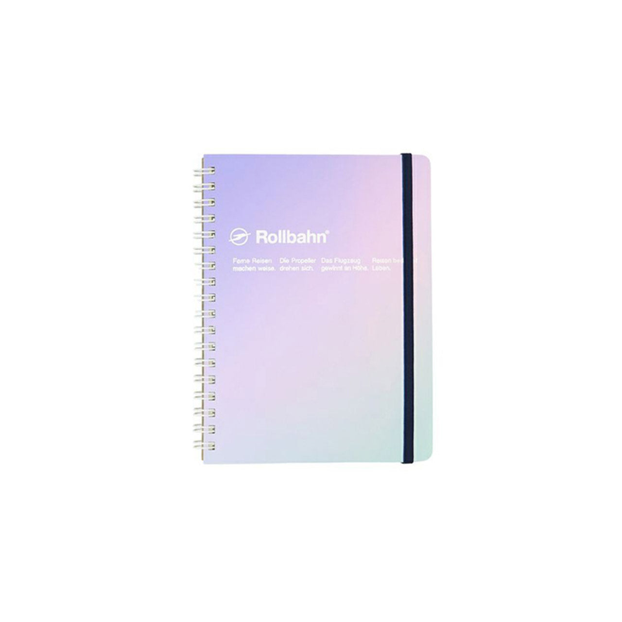Delfonics Rollbahn Large Spiral Notebook Metallic – Milligram