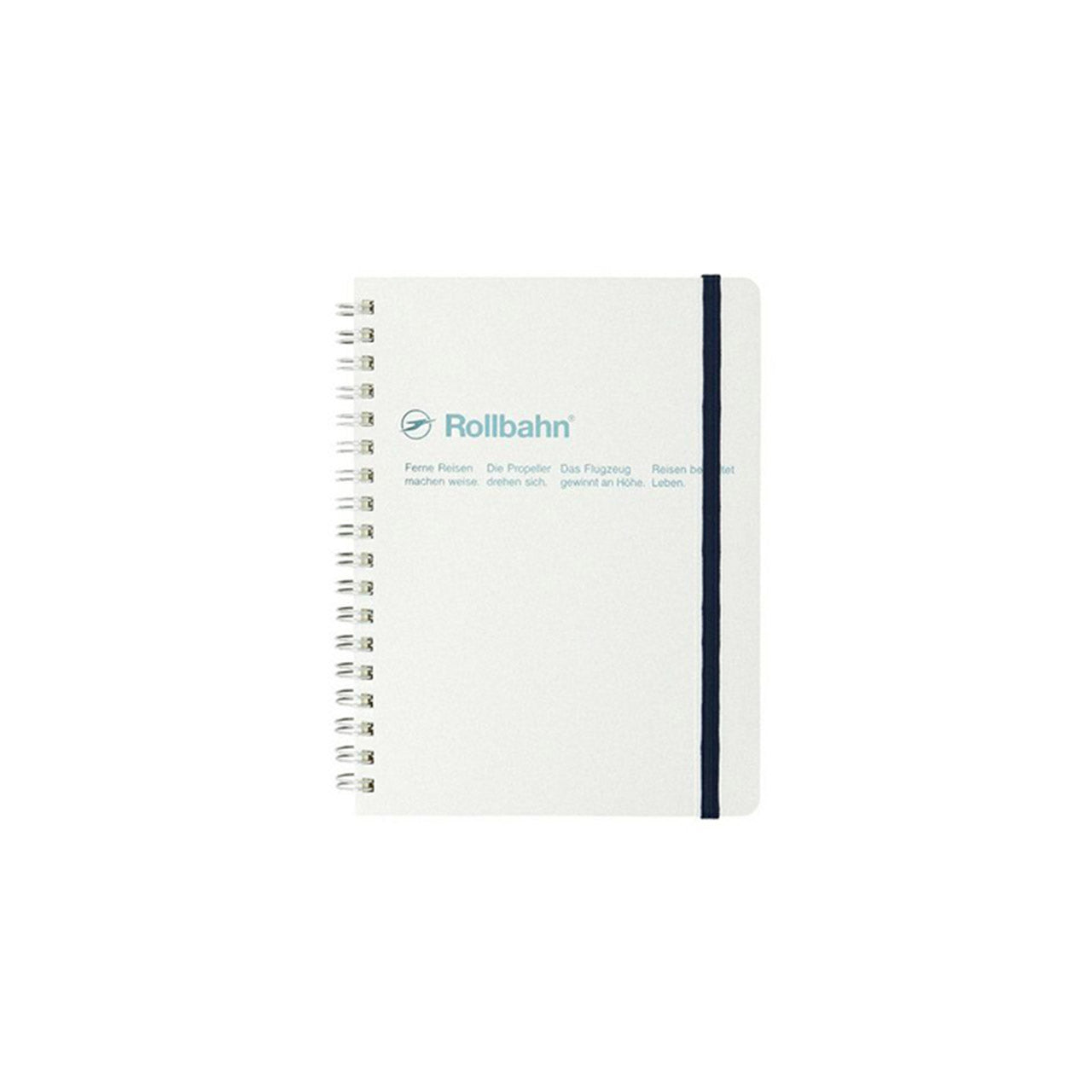 Delfonics Rollbahn Large Spiral Notebook Metallic – Milligram