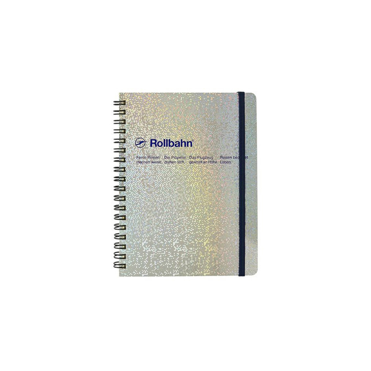 Delfonics Rollbahn Large Spiral Notebook Metallic – Milligram