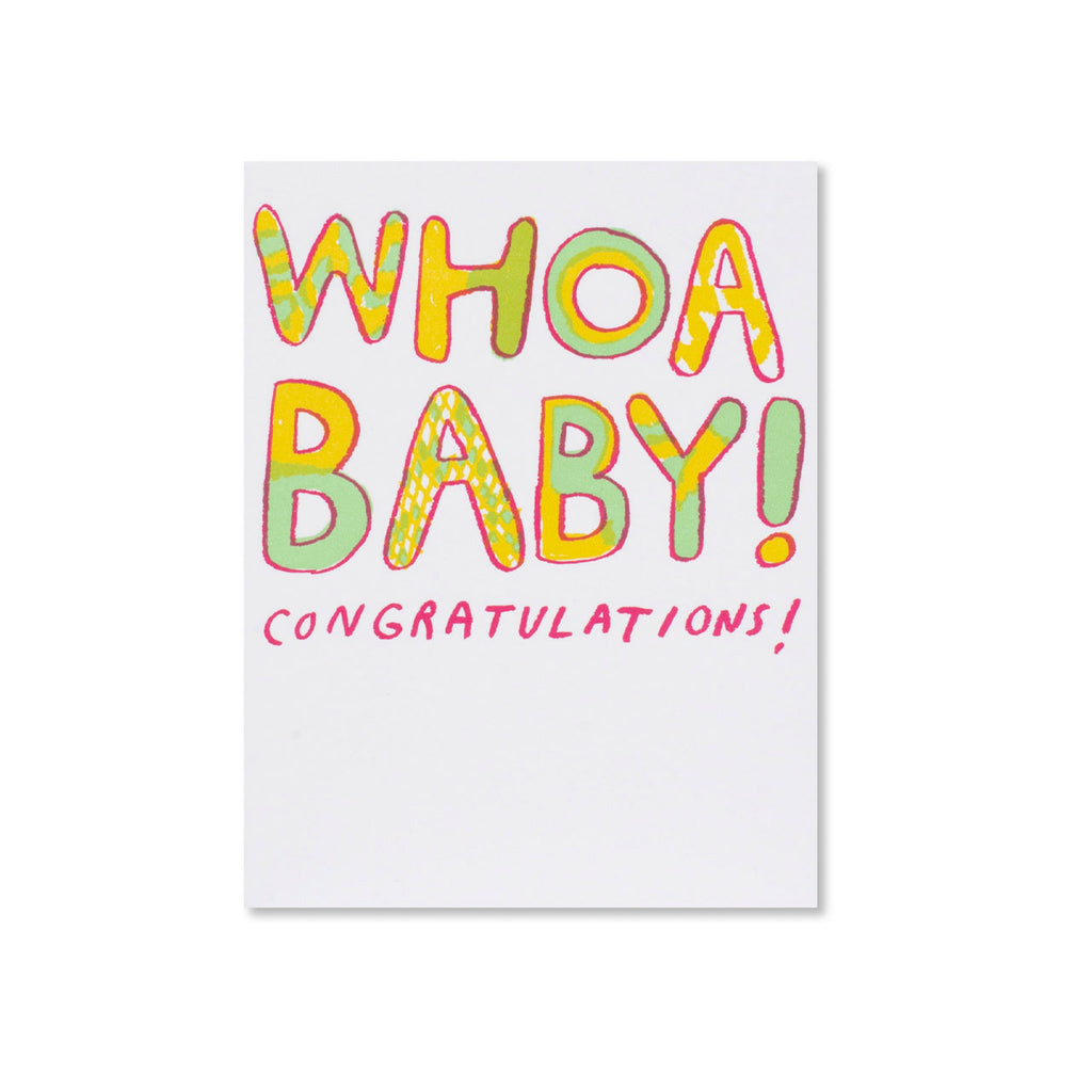 Egg Press Whoa Baby! Greeting Card – Milligram