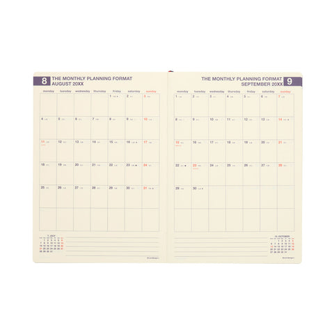 Hightide 2026 Minute Manager Weekly Diary A5 – Milligram