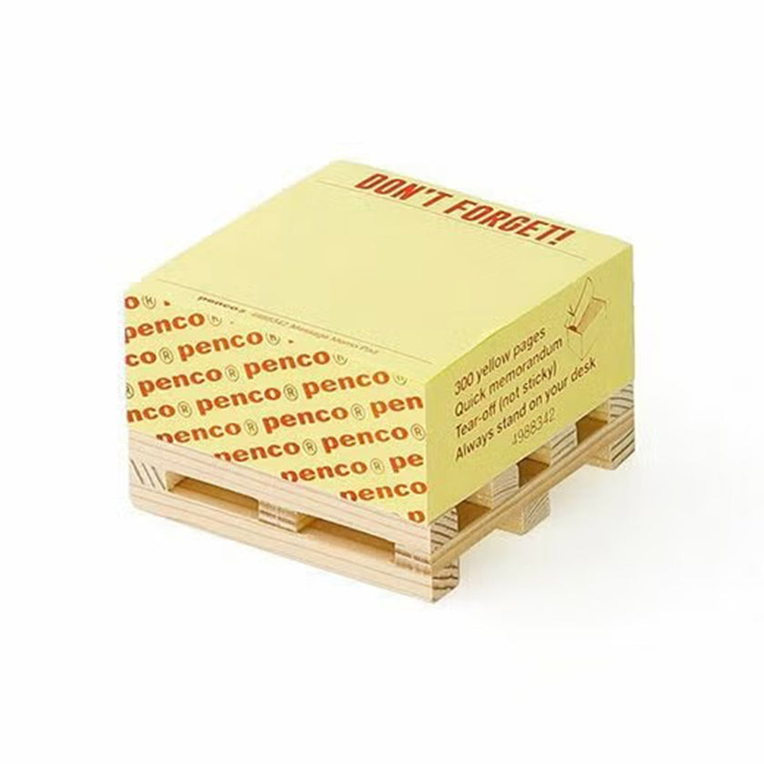 Penco Memo Block on Pallet – Milligram