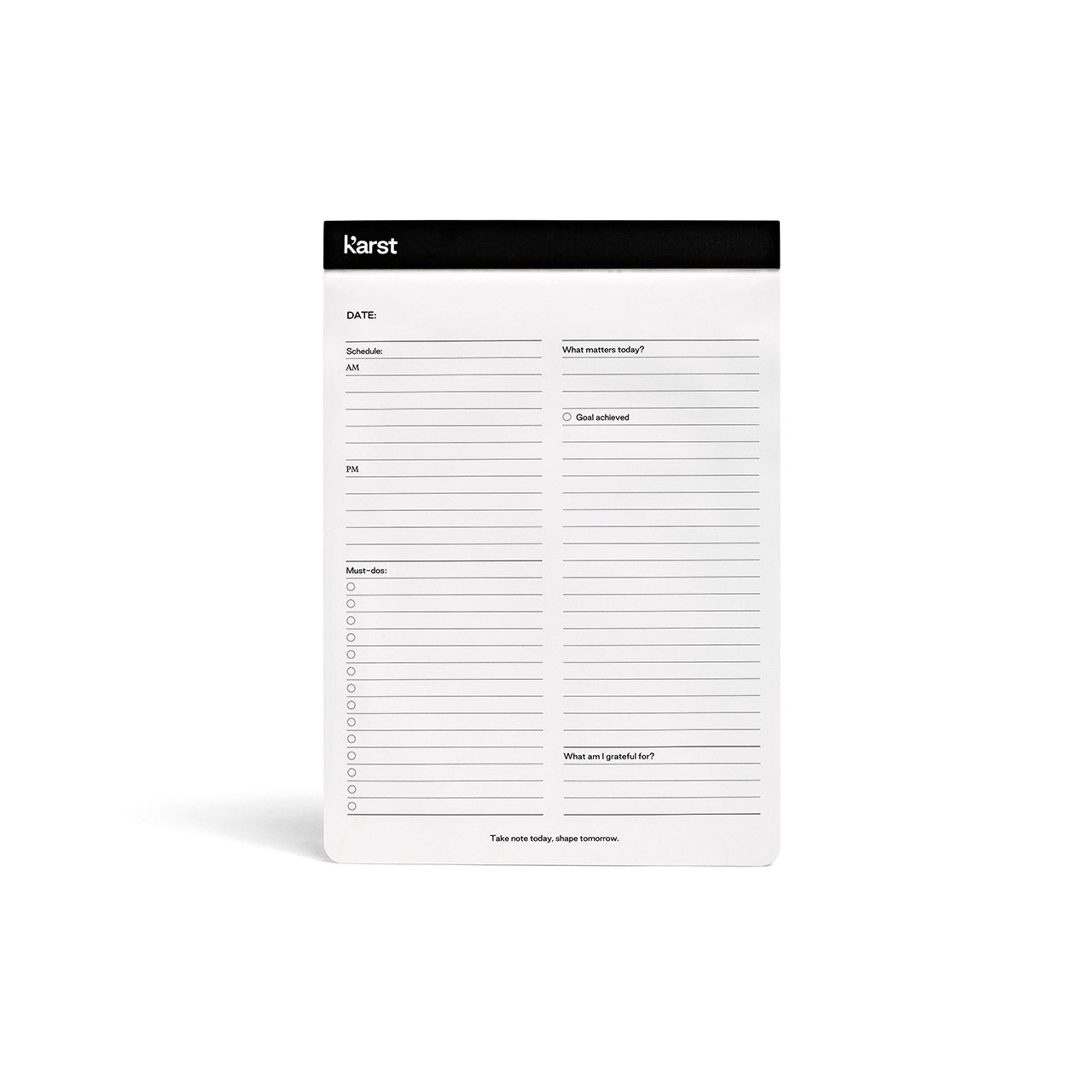 Karst Daily Action Pad A4 – Milligram