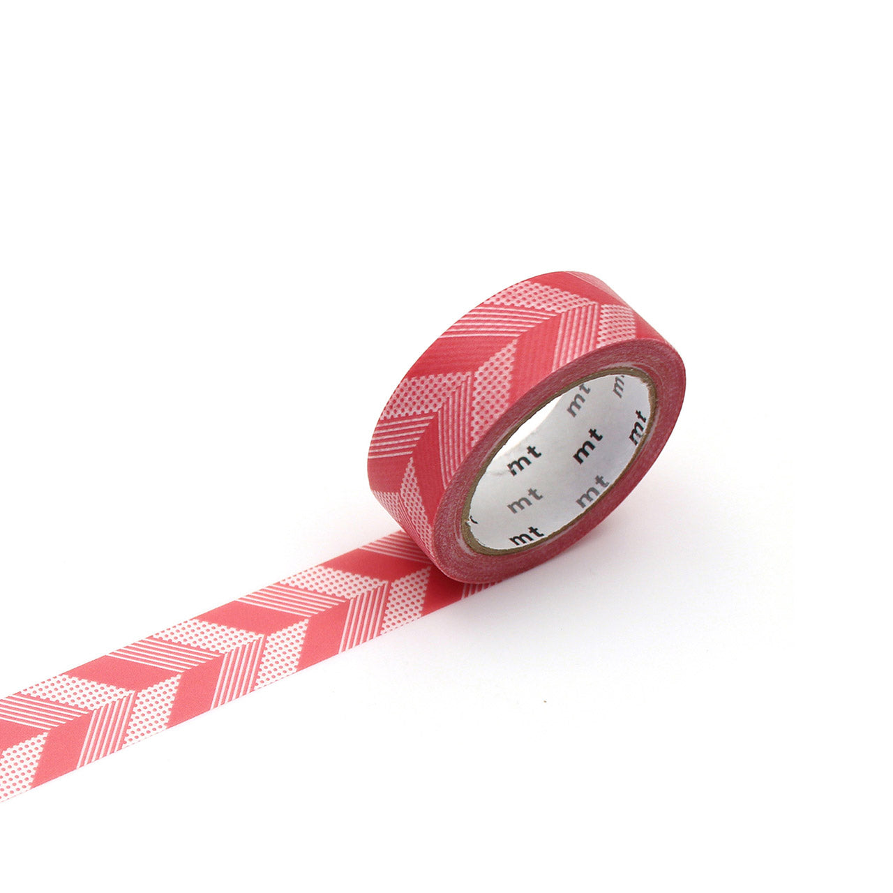 Masking Tape MT Multistripe Pink Washi Tape Single Roll – Milligram