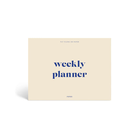 Papier Joy Weekly Desk Planner A5 – Milligram