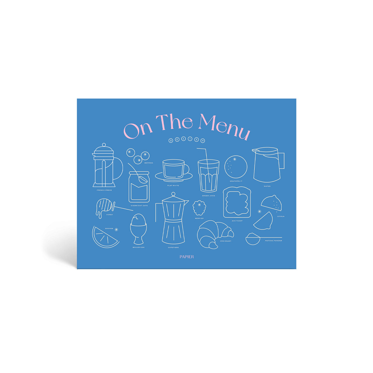 Papier On The Menu Meal Planner – Milligram