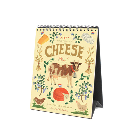 Rifle Paper Co. 2026 Cheese Desk Calendar – Milligram