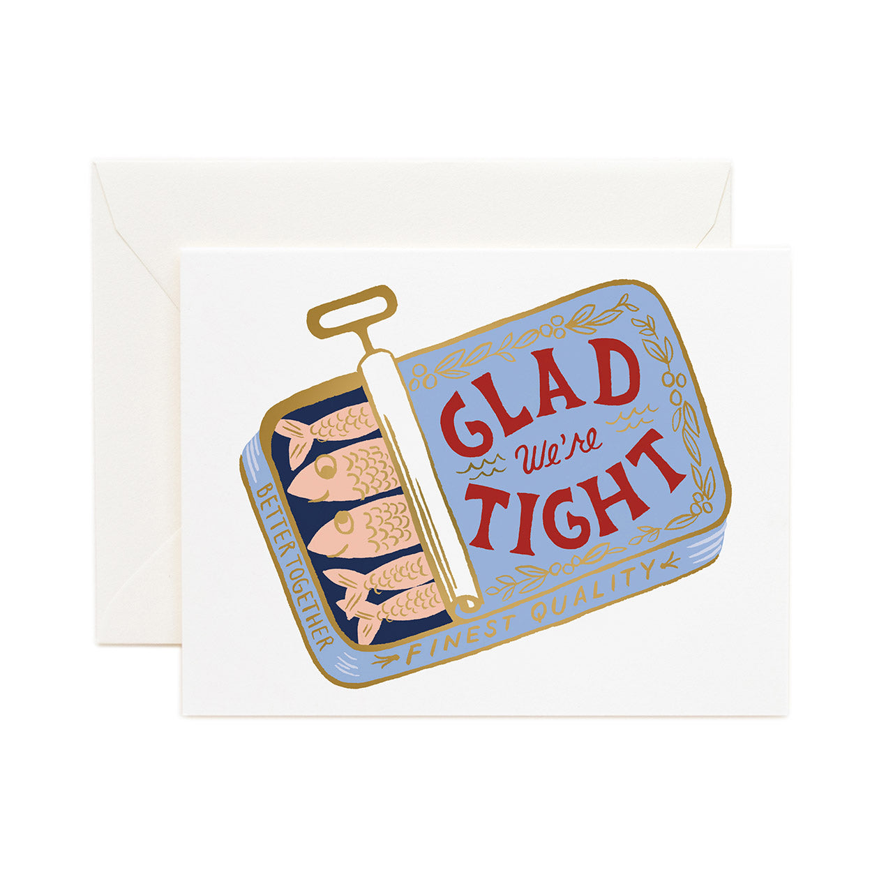 Rifle Paper Co. Tight as Sardines Greeting Card – Milligram