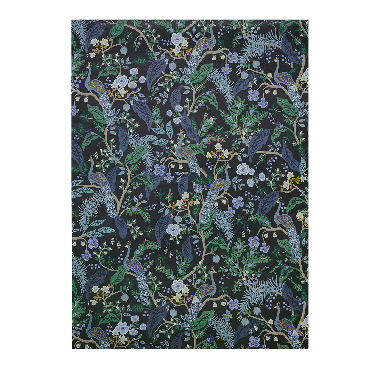 Rifle Paper Co. Peacock Wrapping Sheet – Milligram