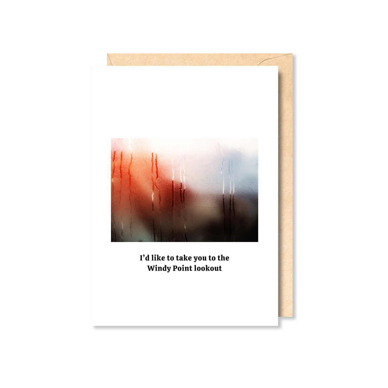I'd Like To Take You To The Windy Point Lookout Greeting Card – Milligram