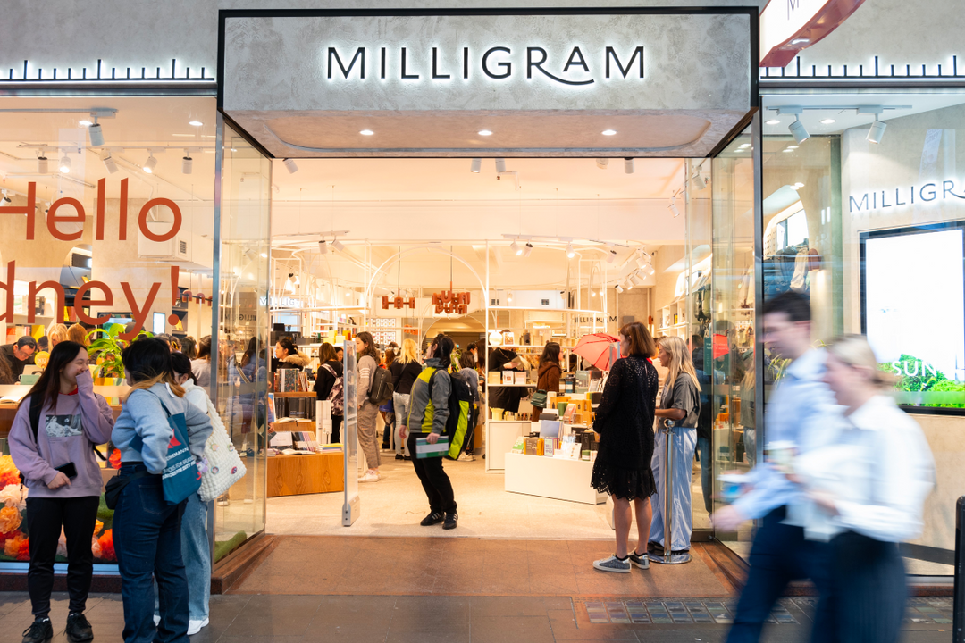 Stationery Shop George St - Milligram Sydney Store