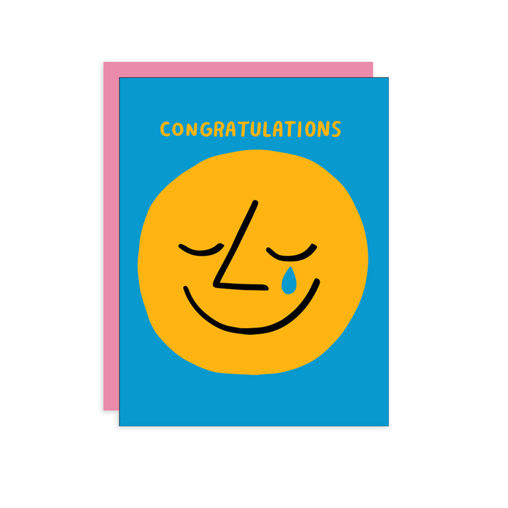 Ashkahn Congrats Tear Greeting Card – Milligram