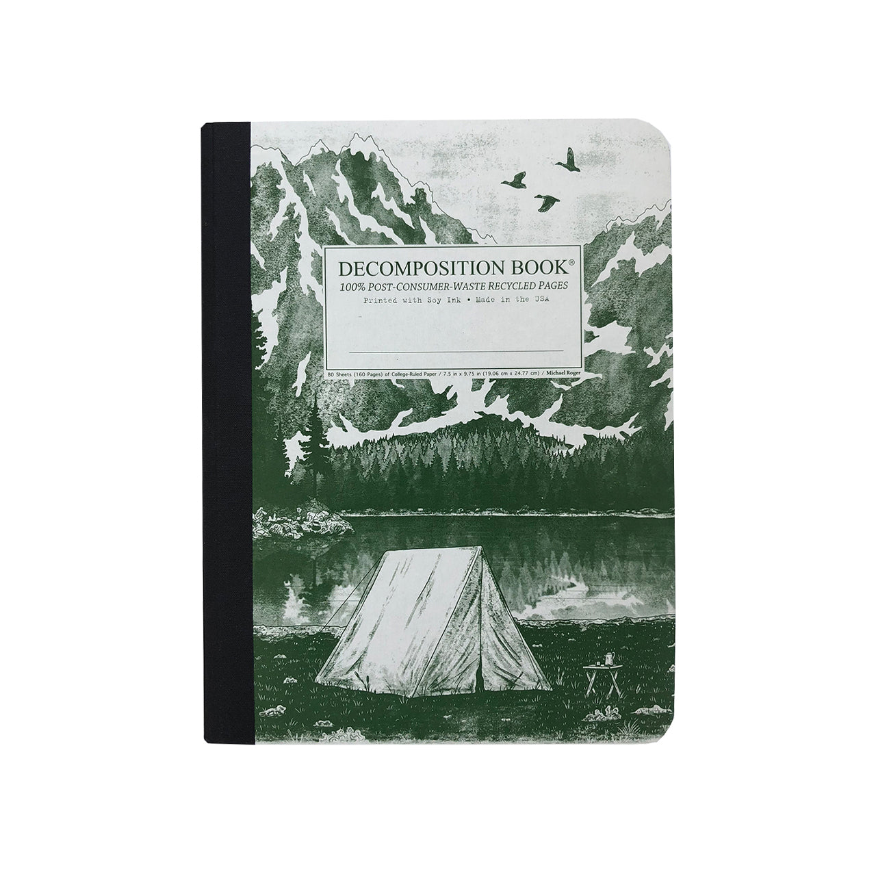 Decomposition Book Mountain Lake Large Notebook – Milligram