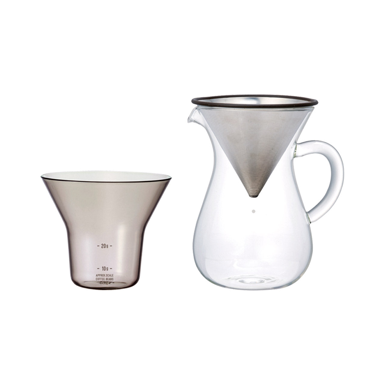 Kinto SCS Pourover Coffee Carafe and Filter Set – Milligram