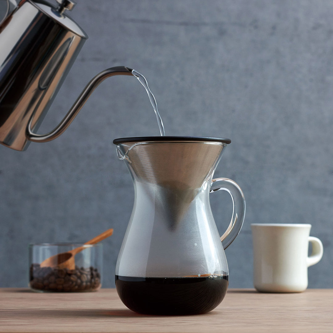 Kinto SCS Pourover Coffee Carafe and Filter Set – Milligram