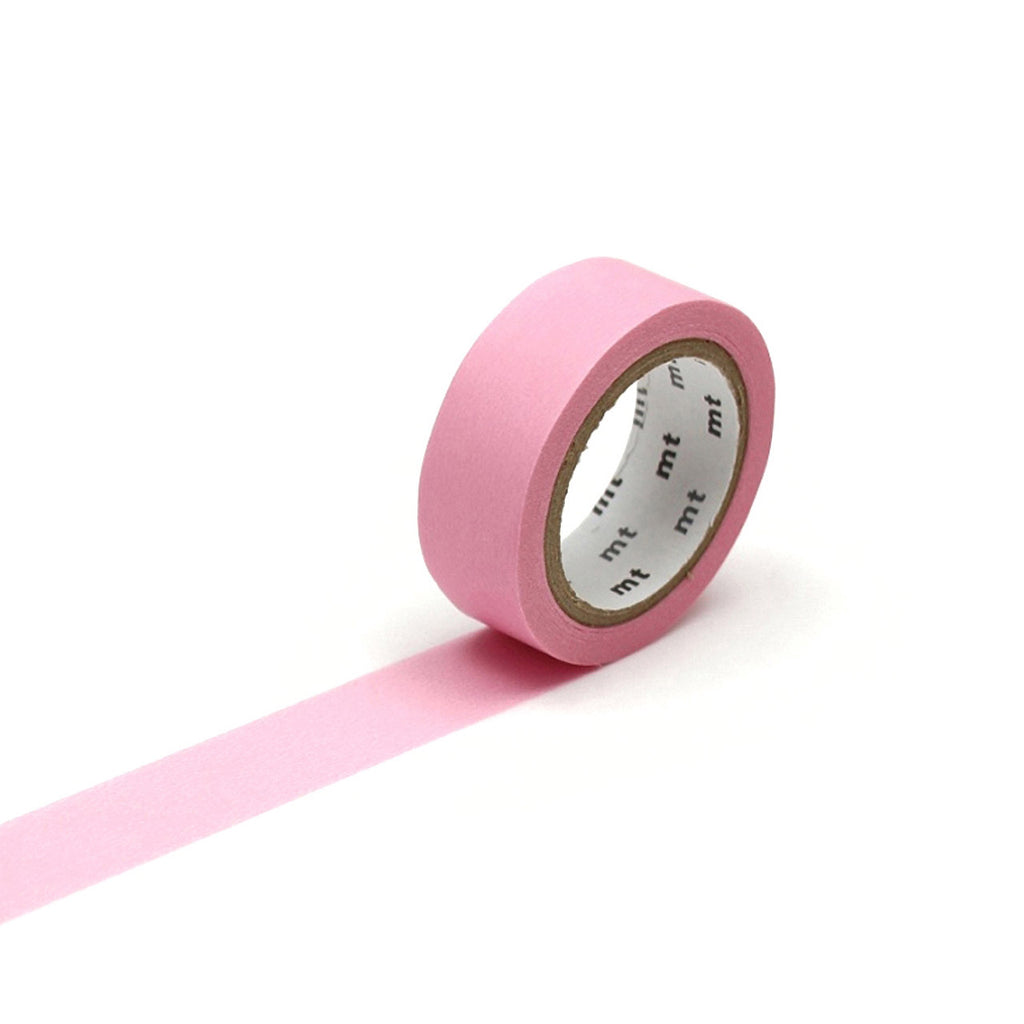 Masking Tape MT Rose Pink Washi Tape Single Roll – Milligram