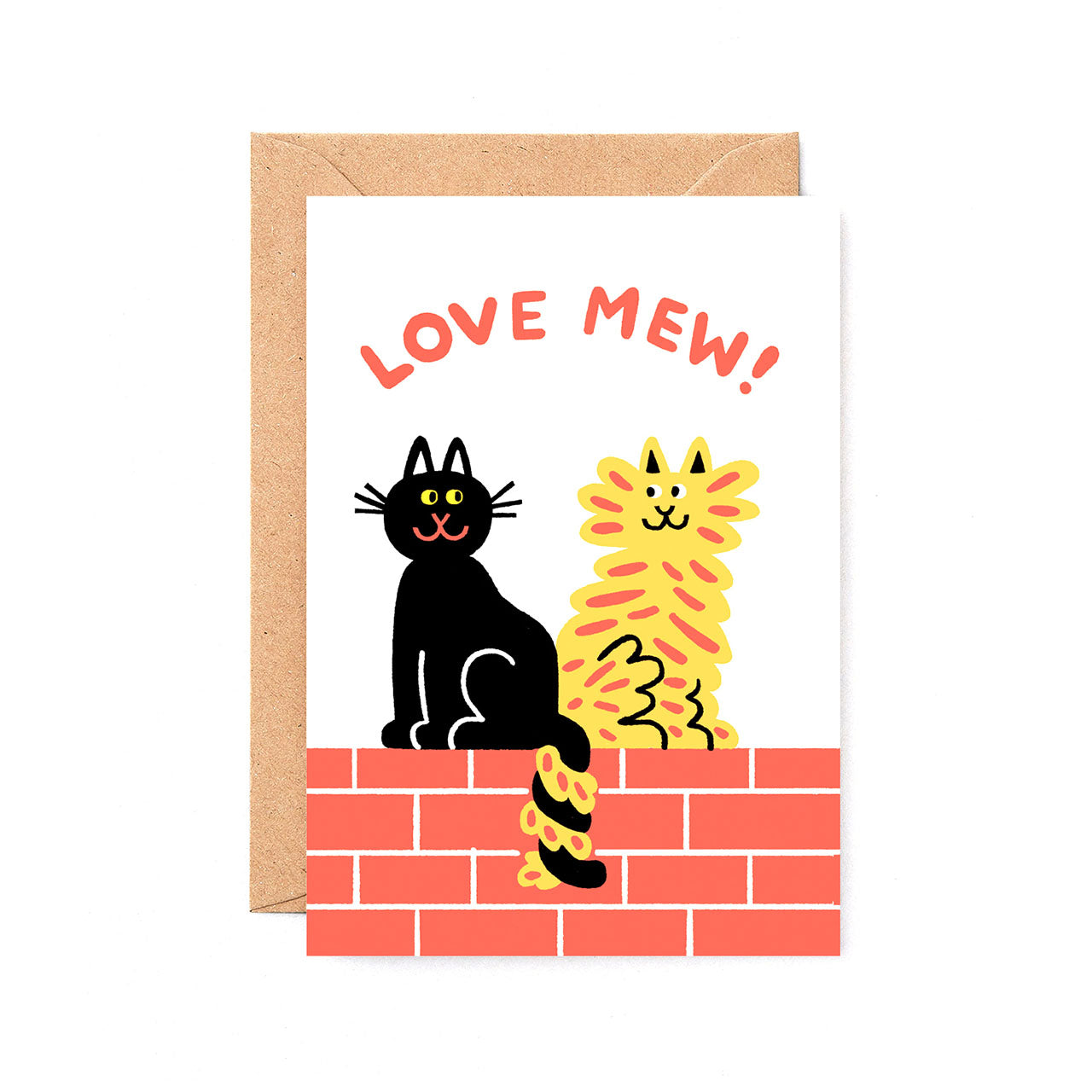 Wrap Love Mew Greeting Card – Milligram